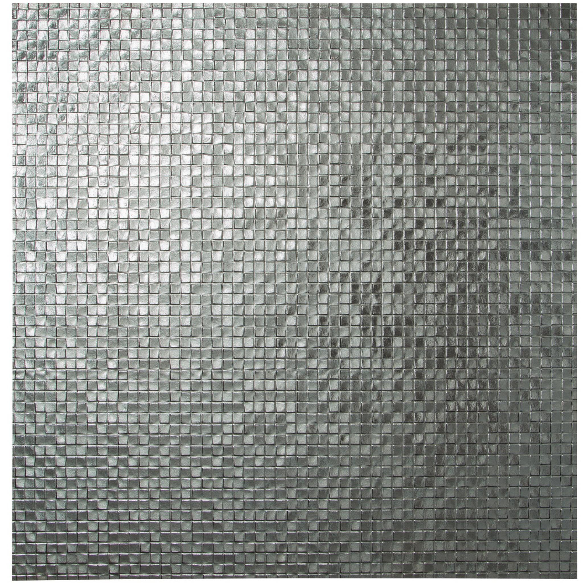 Mosaic Tiles Sheet Metallic Mix Squares 30cm X 30cm | Total Look Tiles